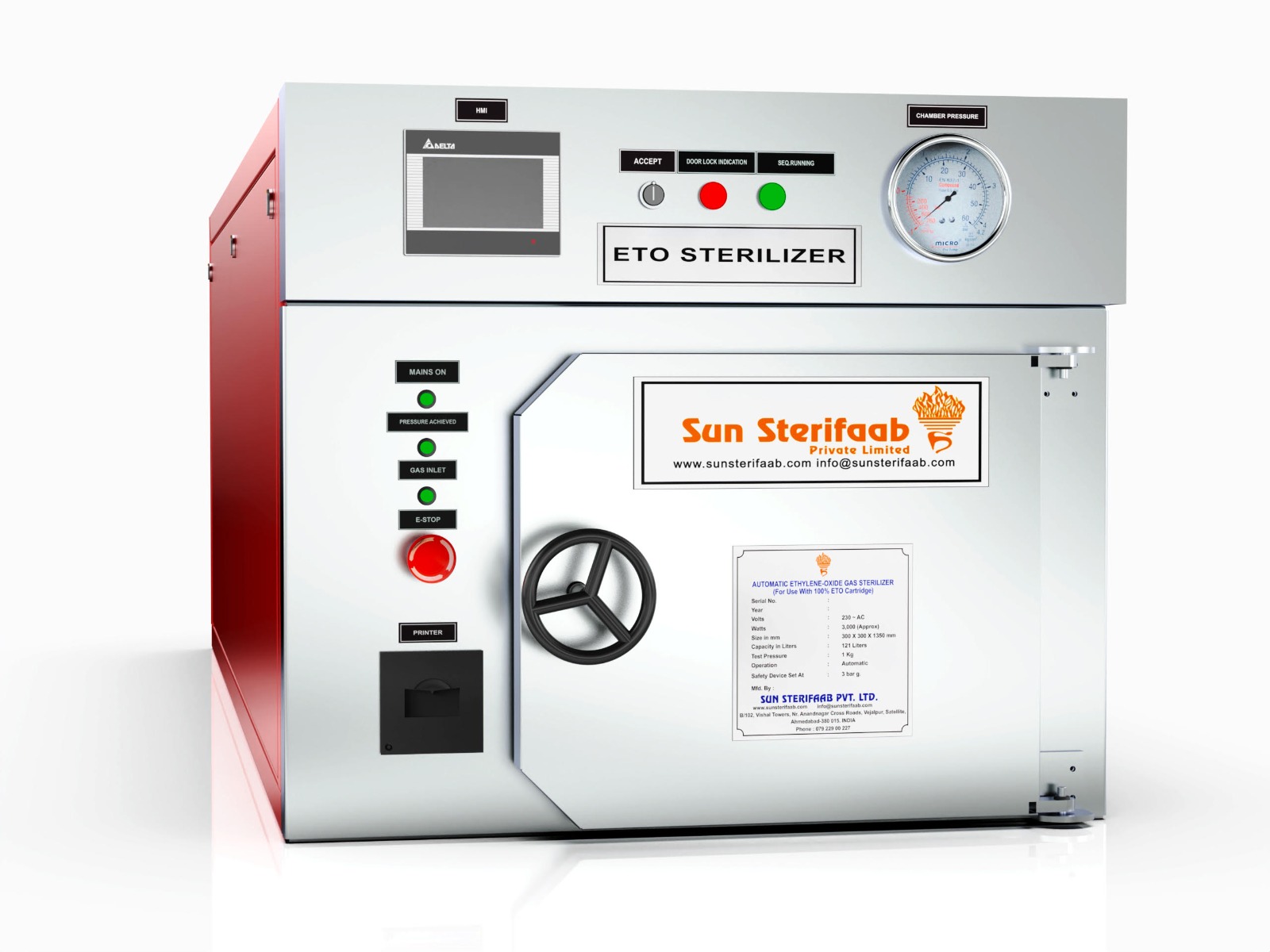 ETO Sterilizer - Sun Sterifaab Pvt. Ltd.